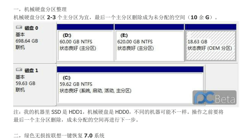 联想一键还原系统，联想拯救系统下载及安装教程（支持双硬盘，支持UEFI）-西窗浪人